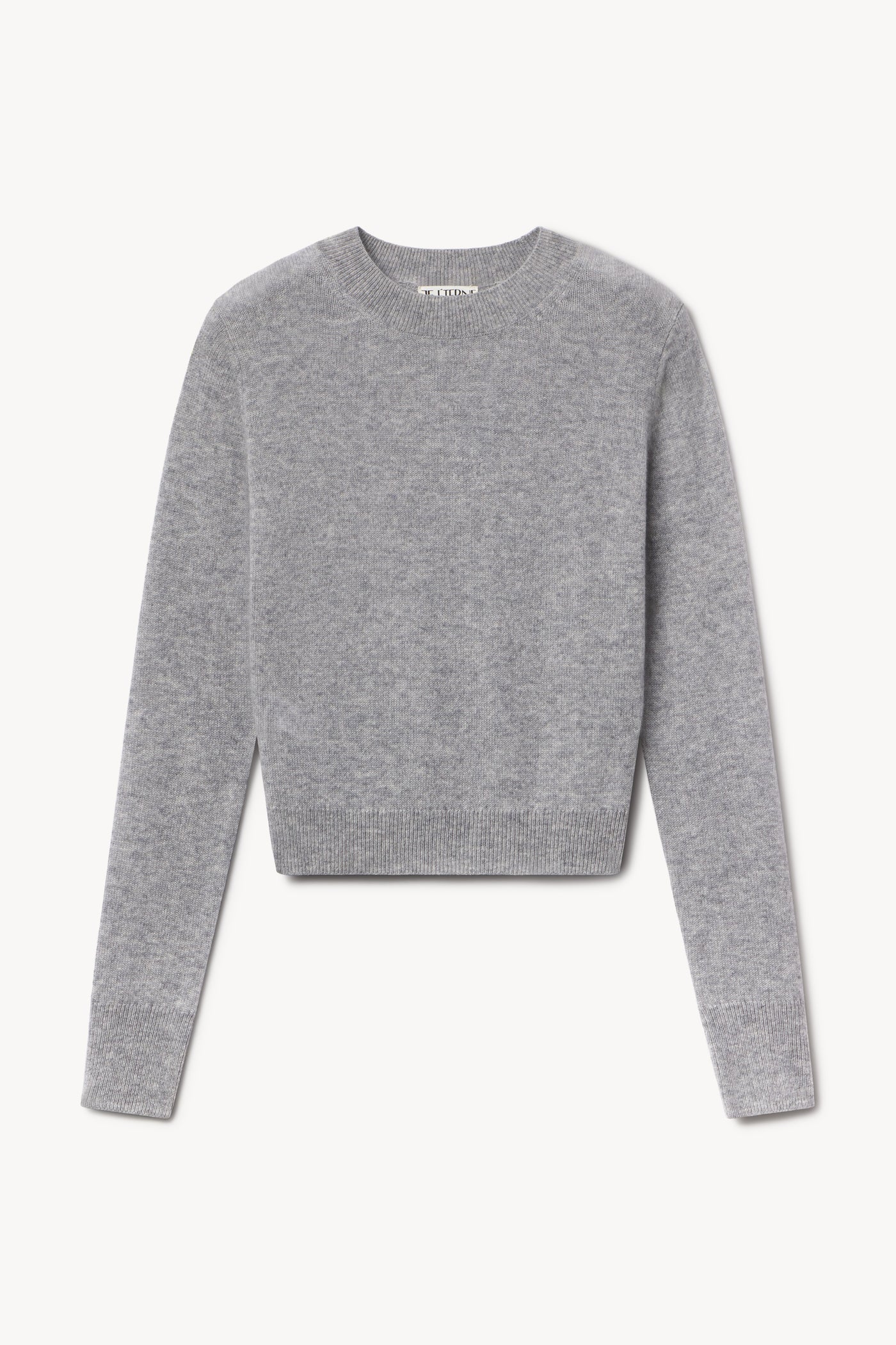 Francis Sweater | Midweight Cashmere | Heather Grey