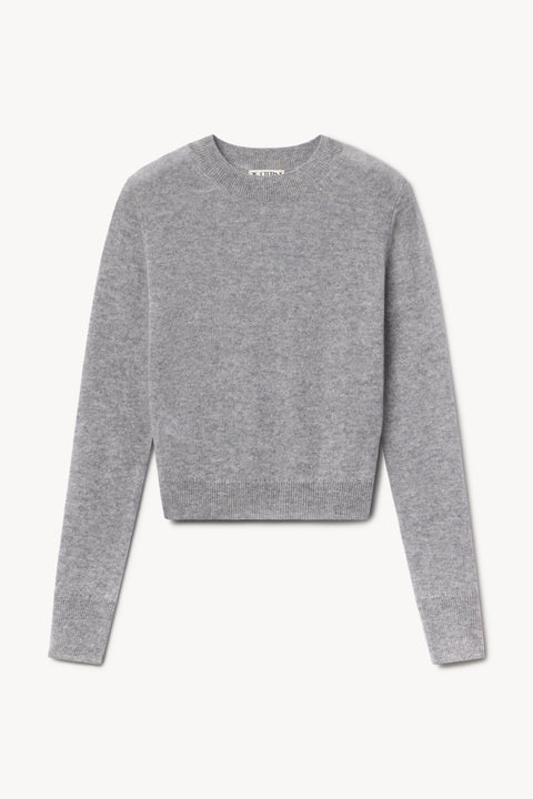 Francis Cashmere Sweater Heather Grey – ETERNE