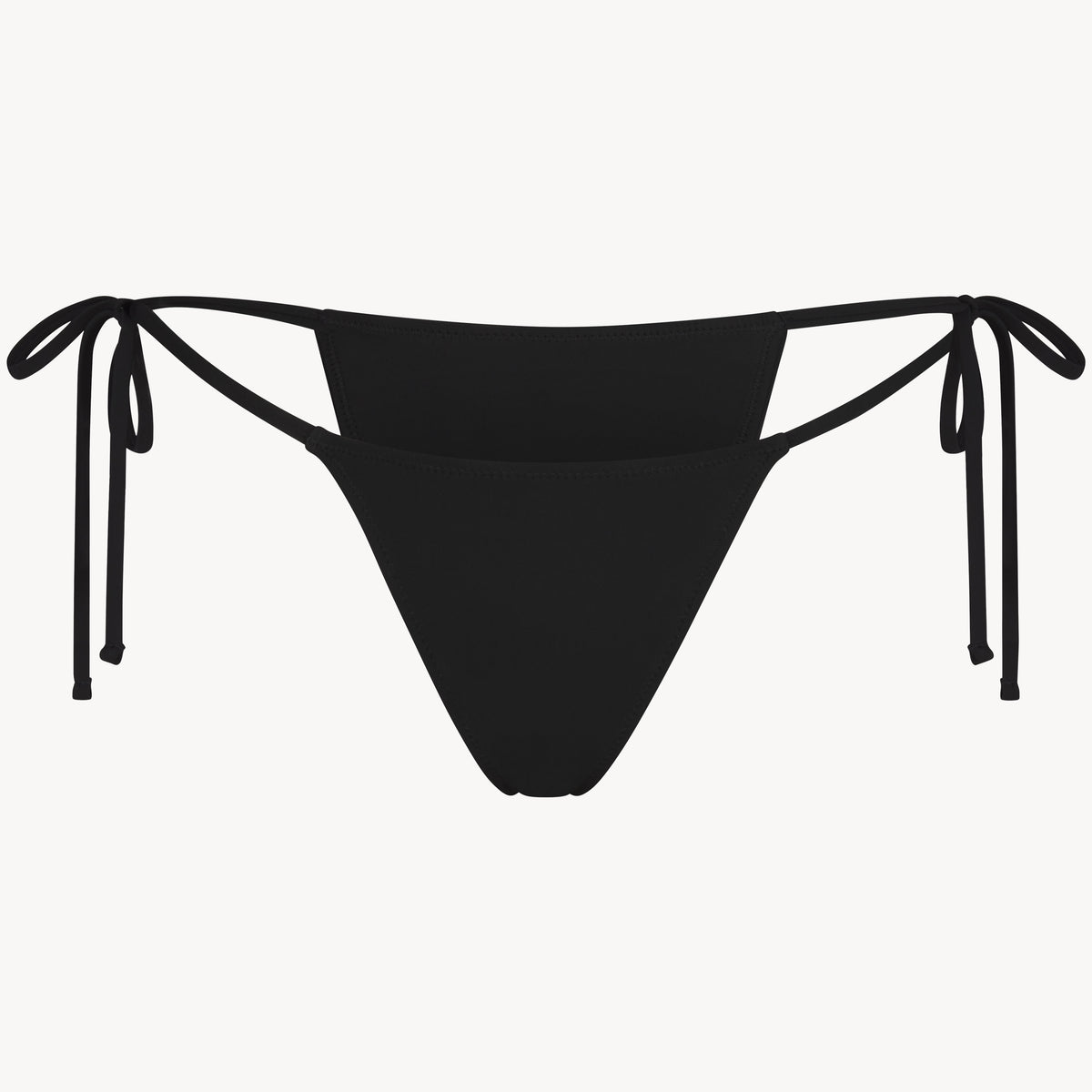 Isla Bottom | Matte Swim | Black