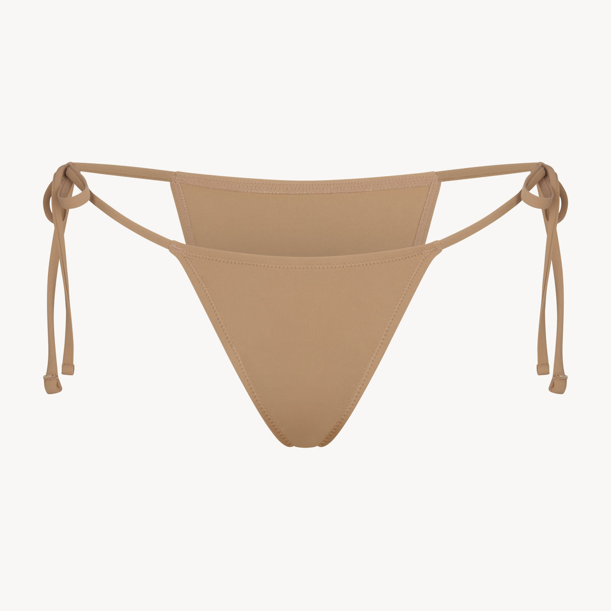 Isla Bottom | Matte Swim | Taupe