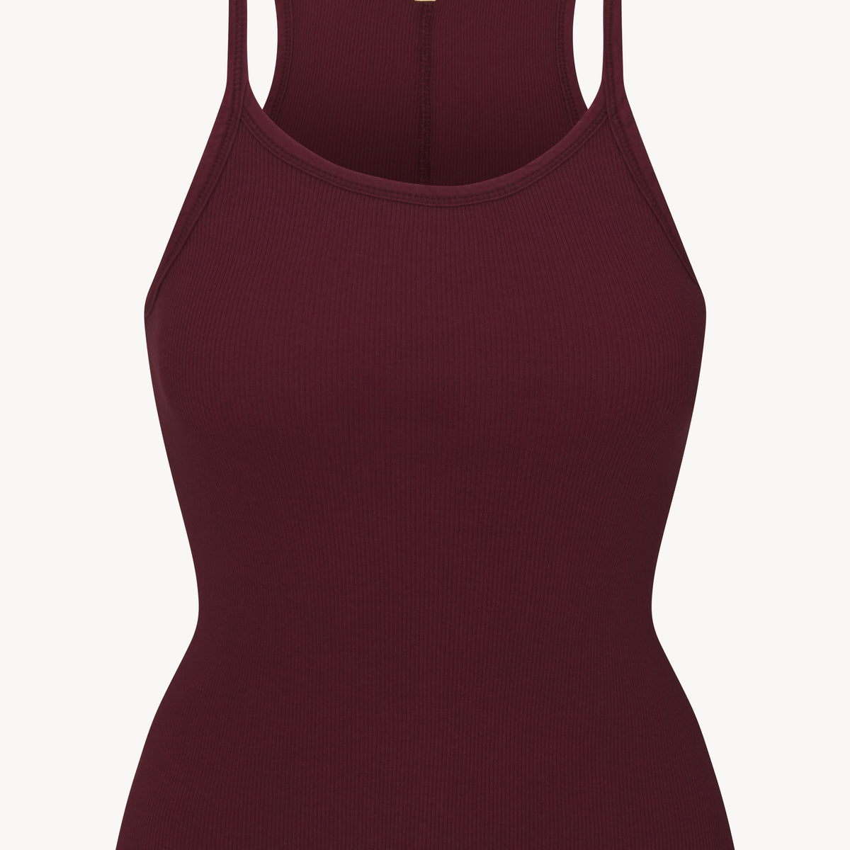 Rib Tank | Cotton Rib | Oxblood
