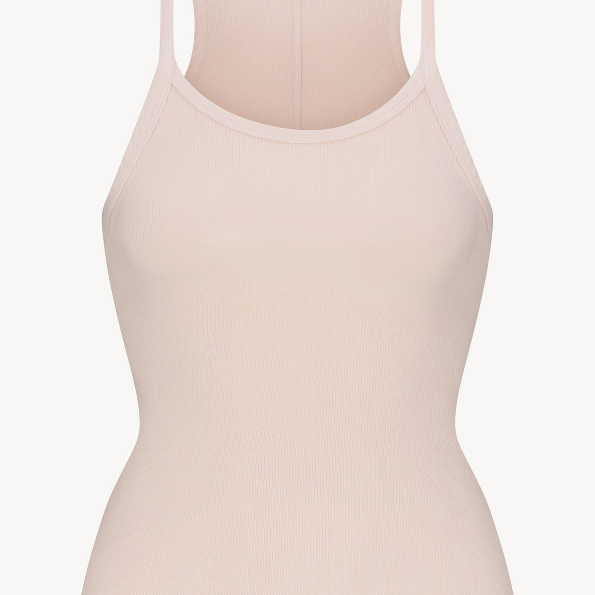 Rib Tank | Cotton Rib | Dusty Pink