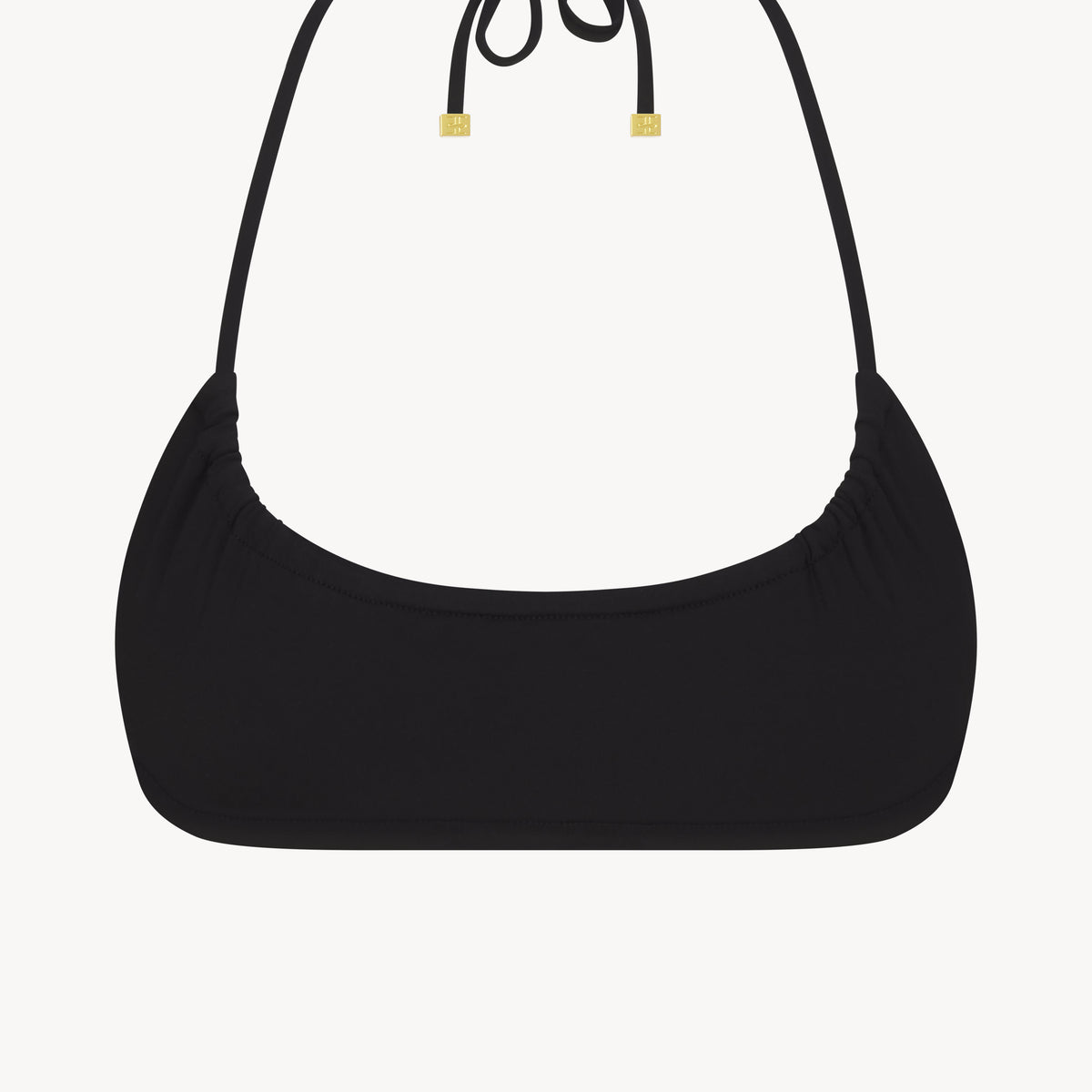 Rosie Top | Matte Swim | Black