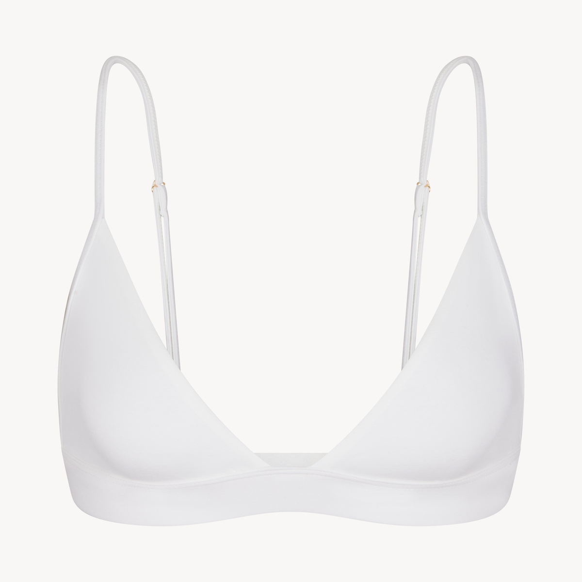 Triangle Bra | Knit Jersey | Ivory